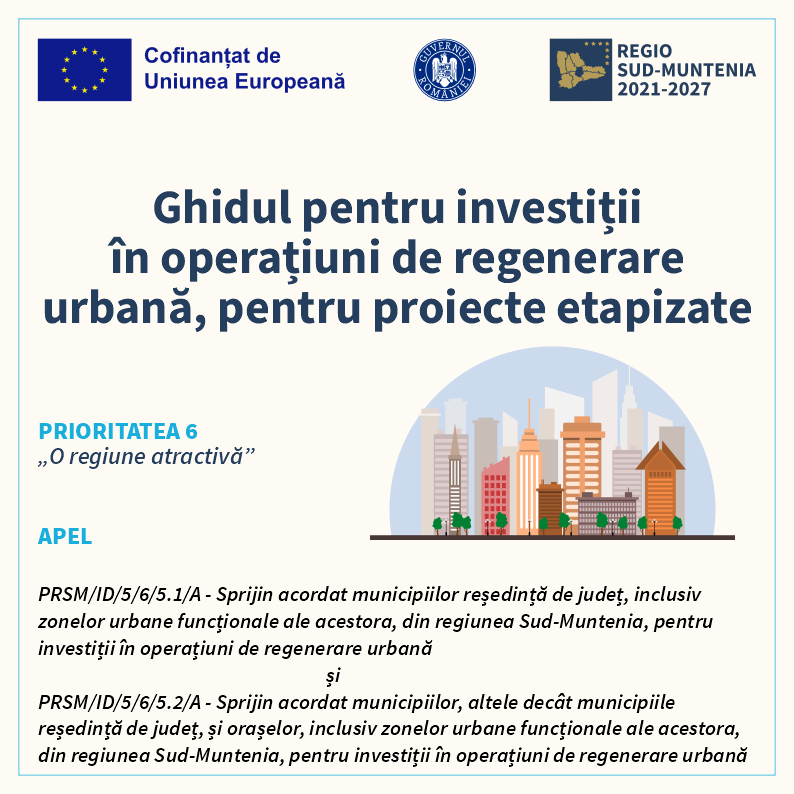 Etapizate: Ghidul specific pentru regenerare urbană, lansat în ...